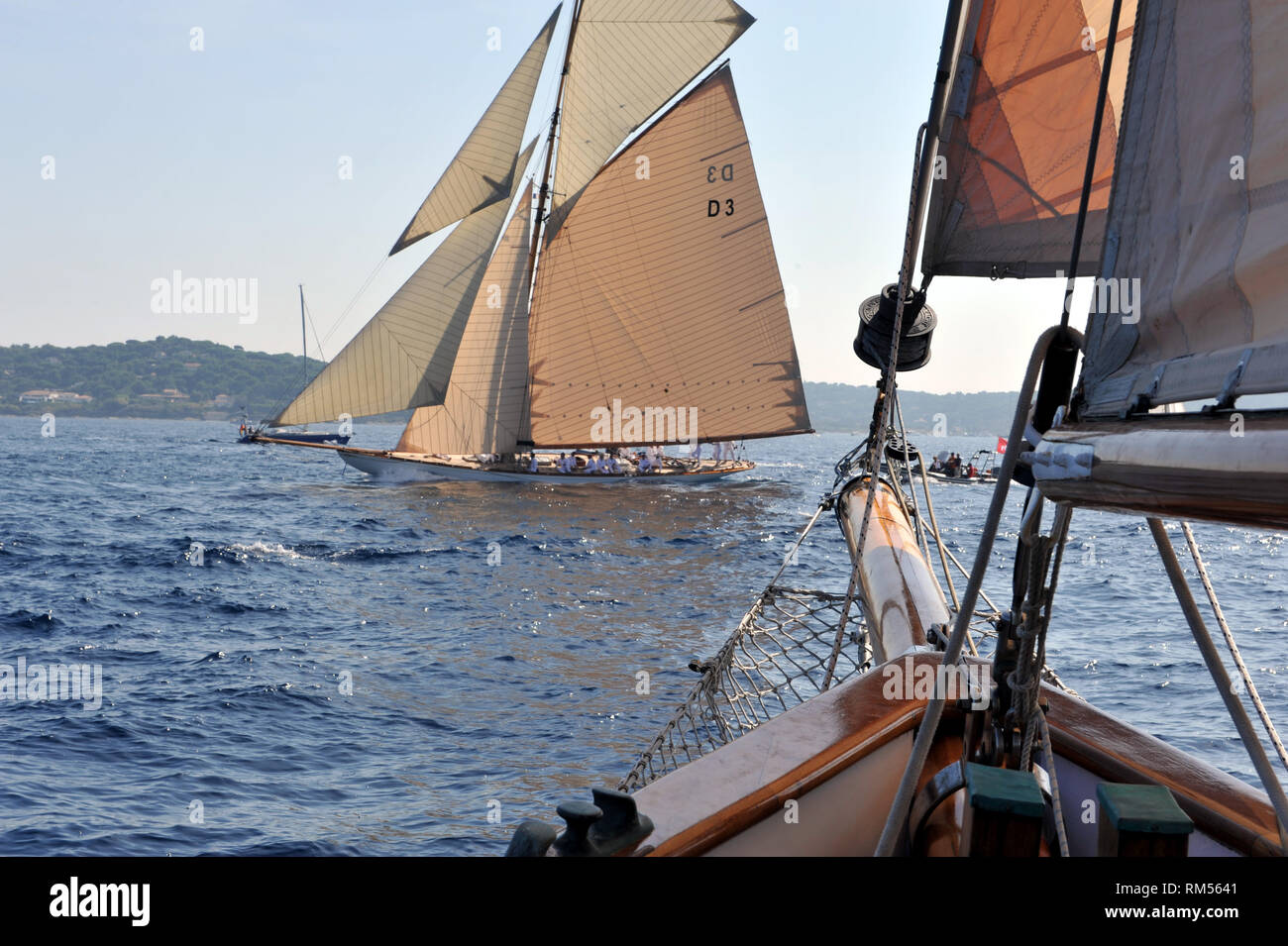 Classic yacht regatta, Tuiga & Orianda Stock Photo - Alamy