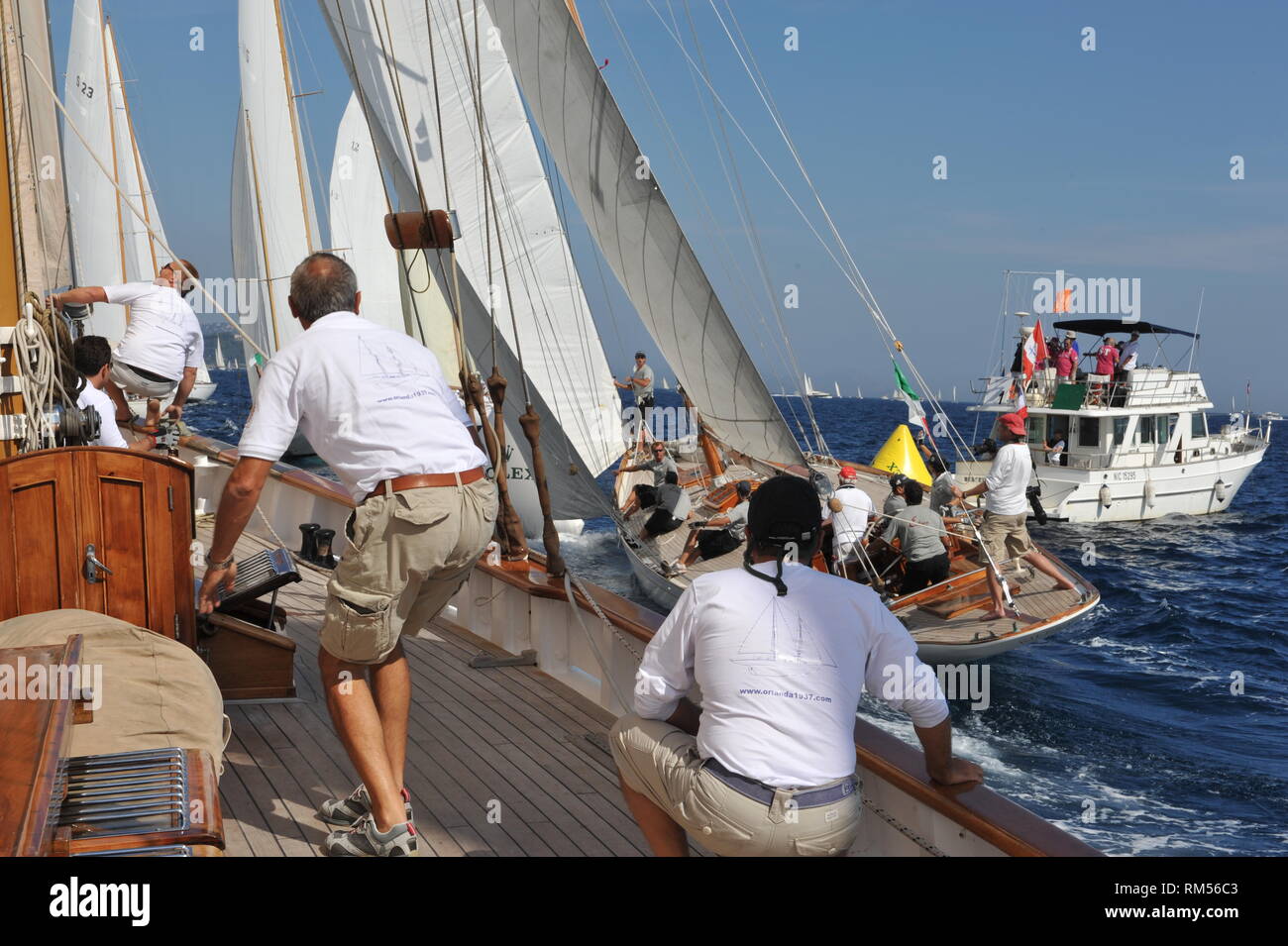 Sailboat race start hi-res stock photography and images - Alamy