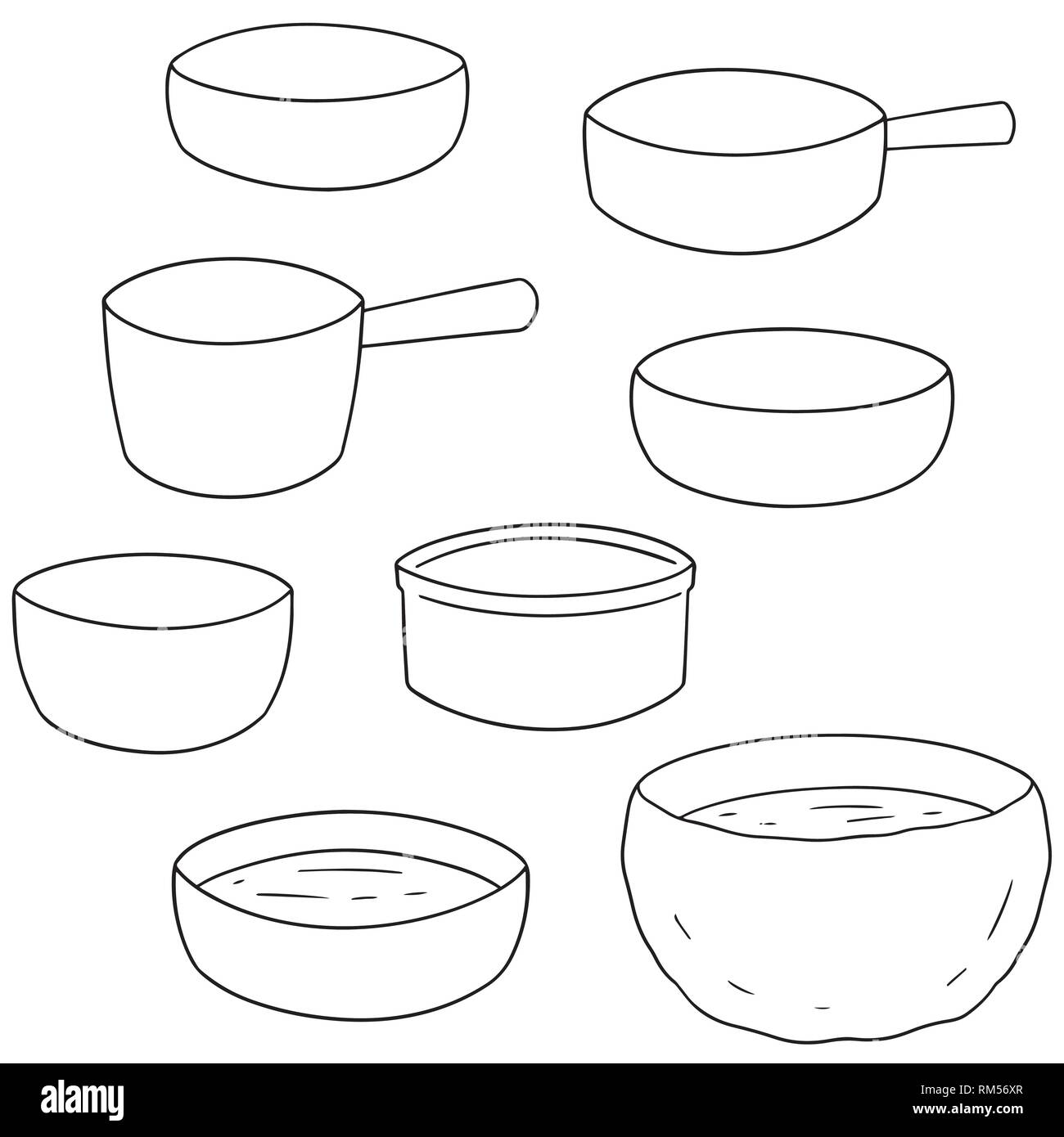vector set of water dipper Stock Vector Image & Art - Alamy
