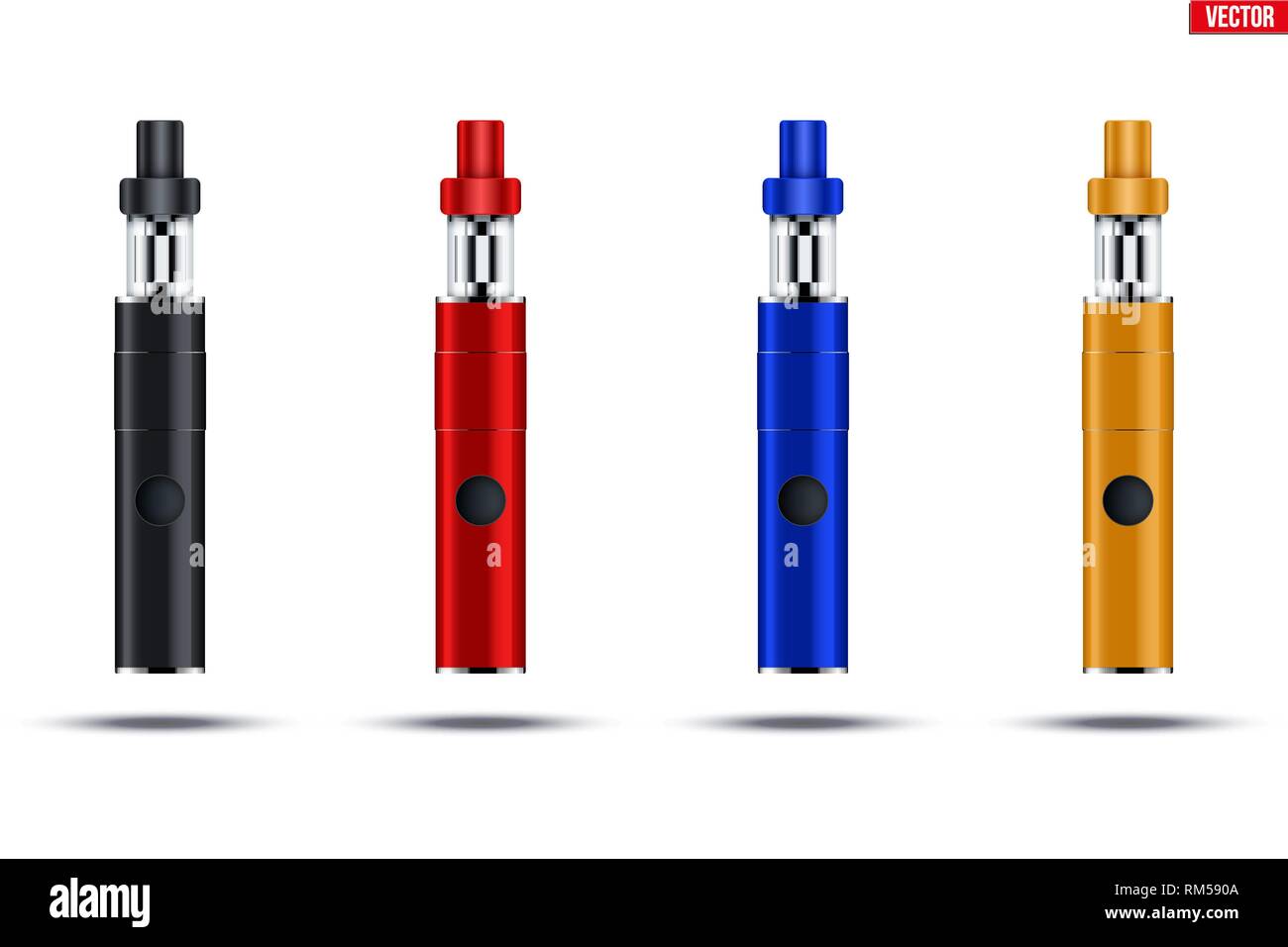 Vape accessory Stock Vector Images - Alamy