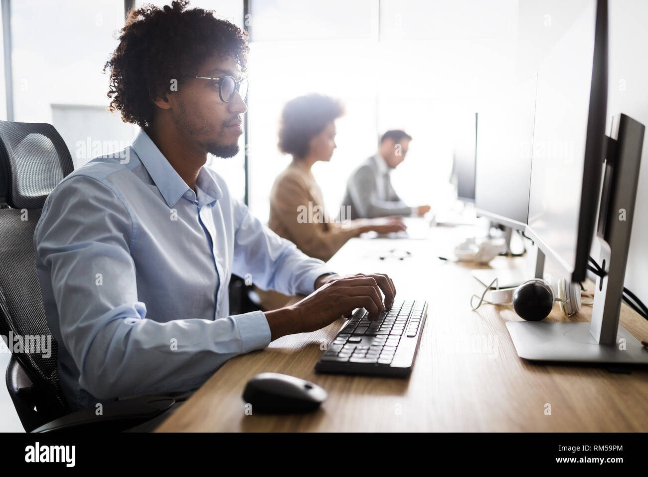 Success office hi-res stock photography and images - Alamy