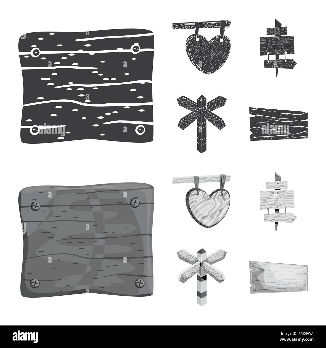 board,billboard,signage,plywood,post,handmade,fence,direction,nails ...