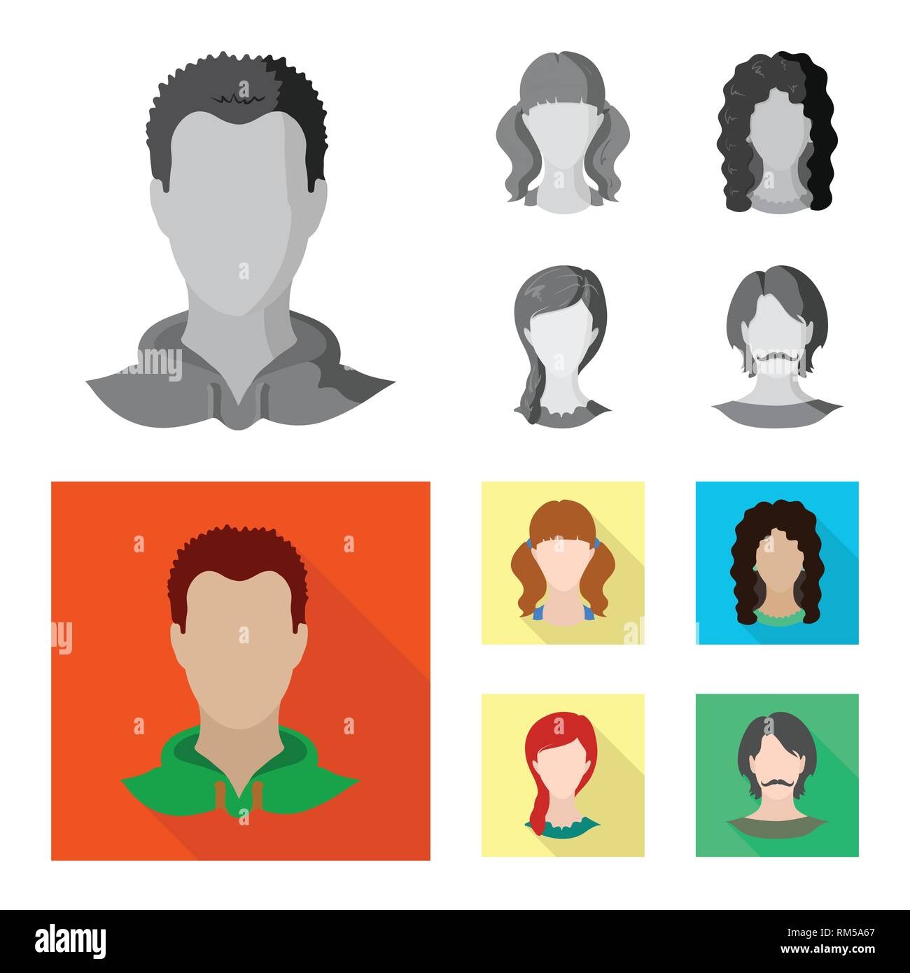 Vector illustration of professional and photo icon. Set of professional ...
