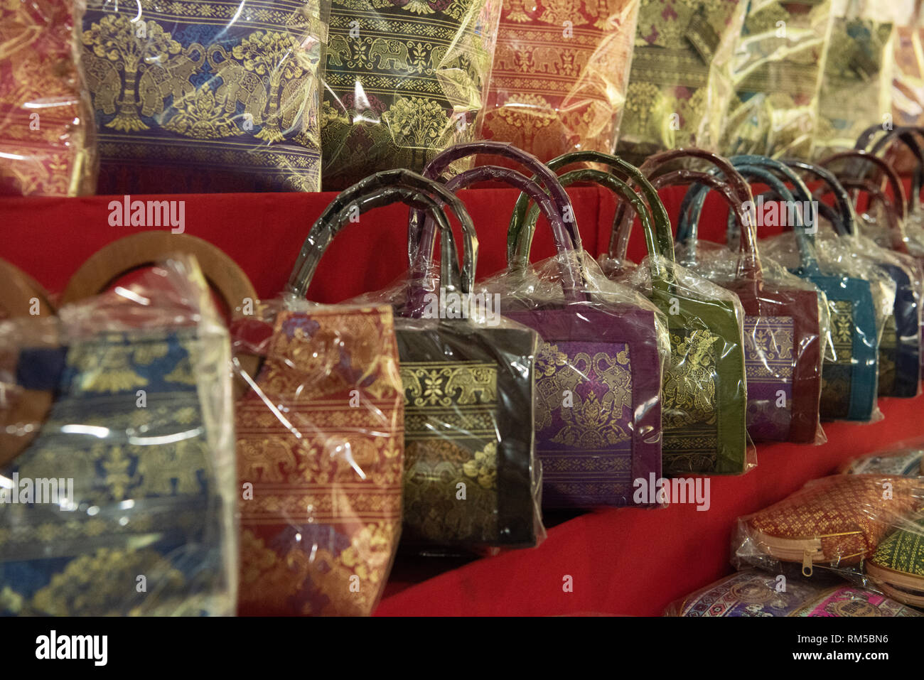 Rows of handbags hi-res stock photography and images - Alamy