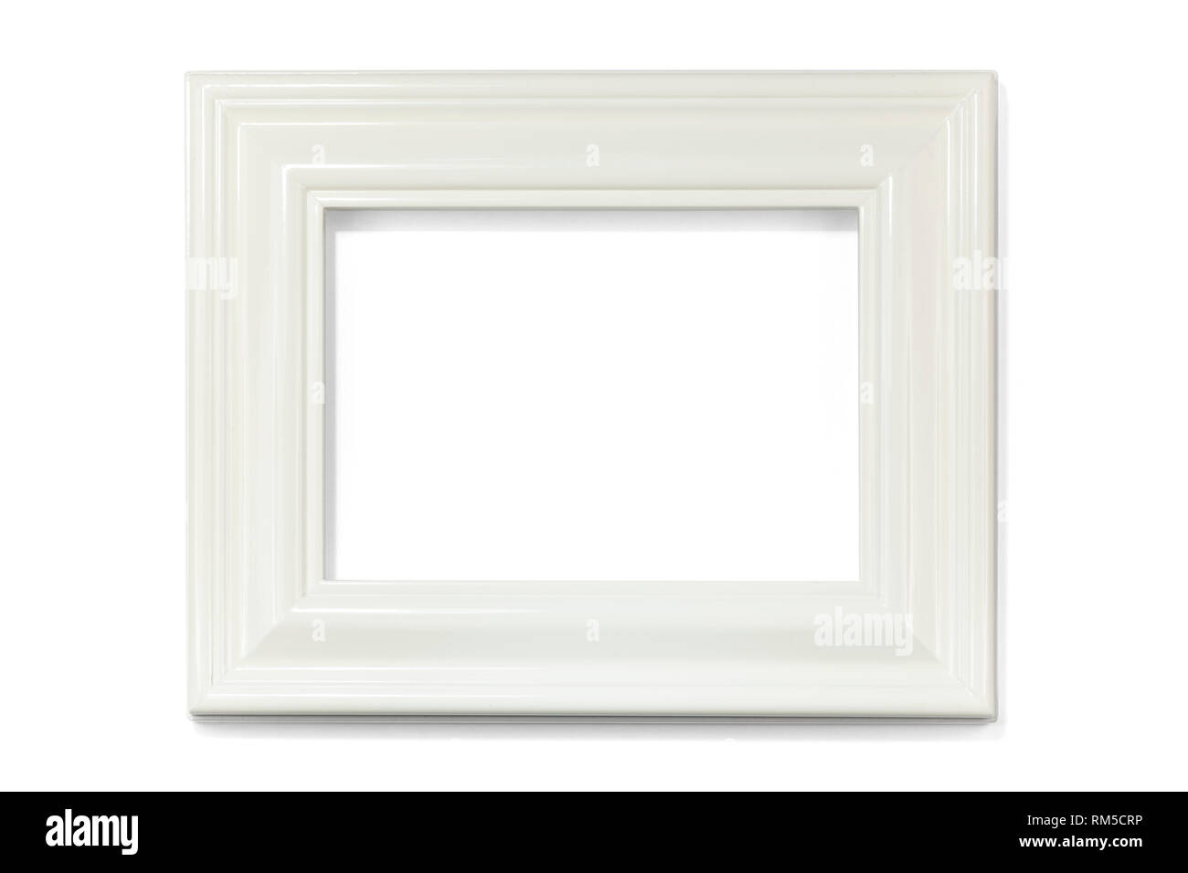 Simple white picture frame hi-res stock photography and images - Alamy