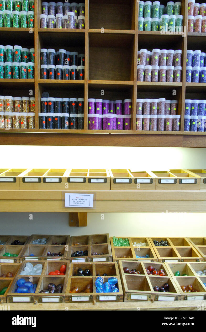 Glass beads craft hi-res stock photography and images - Alamy