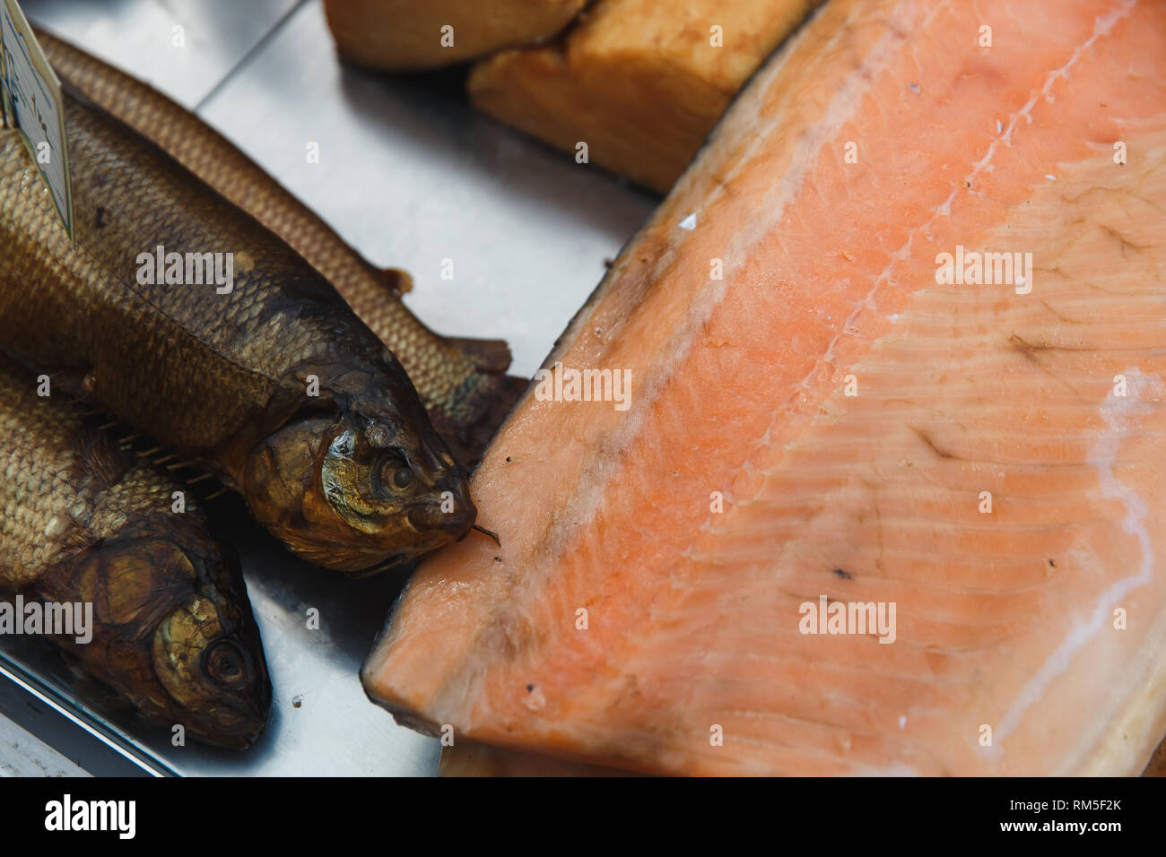 Dried anchovies fish street hi-res stock photography and images - Alamy