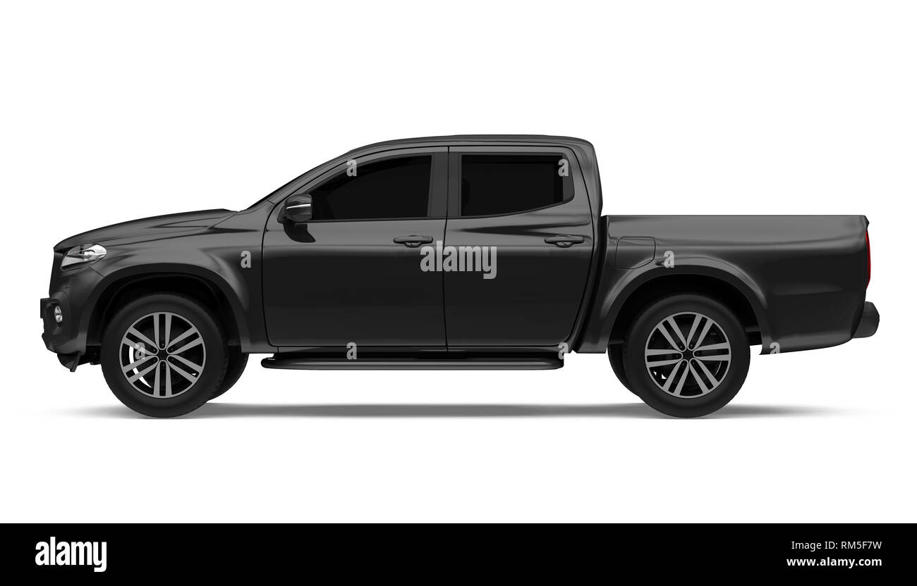 Pickup Truck Isolated Stock Photo - Alamy