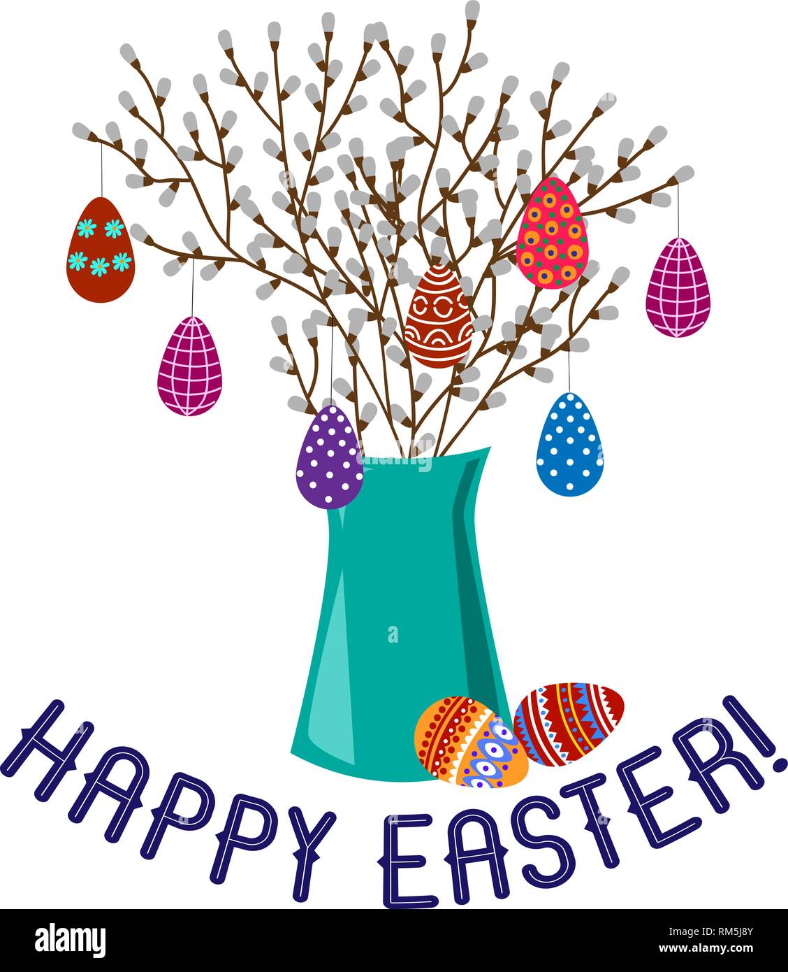 Easter cartoon Stock Vector Images - Alamy