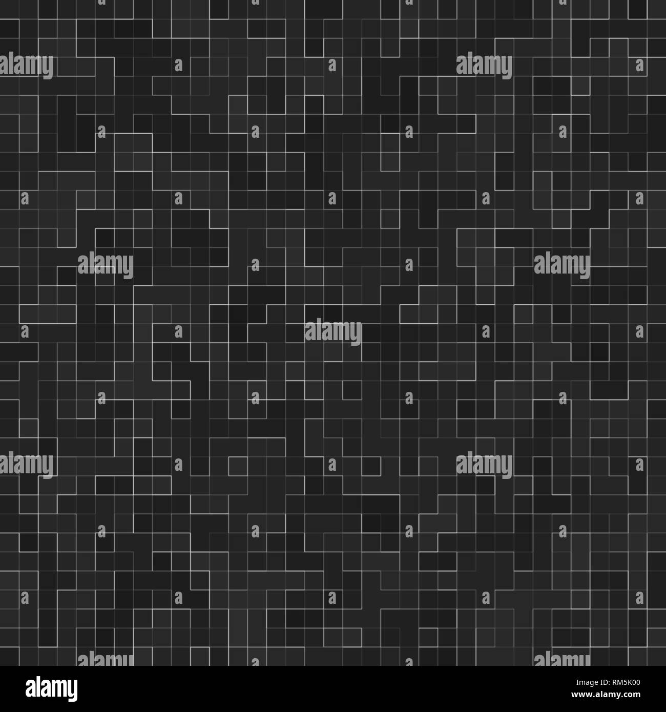 Abstract Seamless Pattern. Luxury Black Mosiac Texture abstract ceramic ...