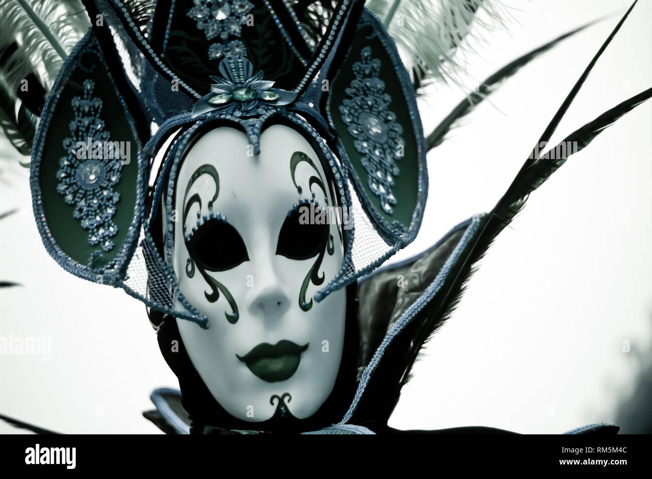 a mask without eyes Stock Photo - Alamy