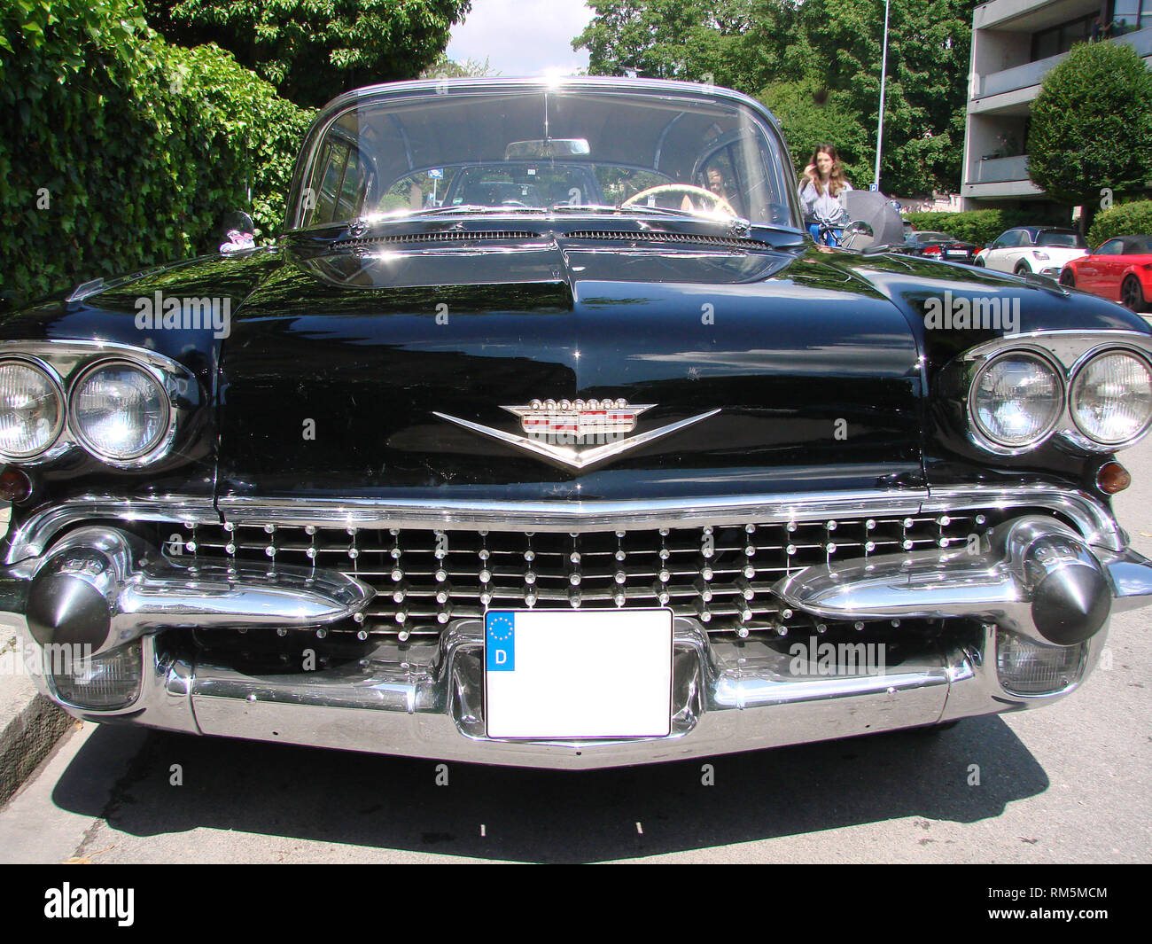 Restored vintage Cadillac in best shape Stock Photo - Alamy