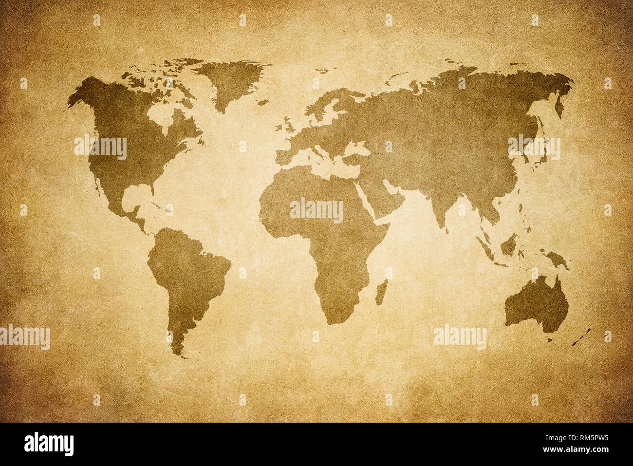 Atlas world map paper hi-res stock photography and images - Alamy