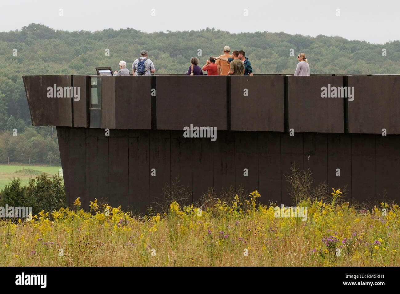 Flight 93 National Memorial Shanksville PA Stock Photo - Alamy