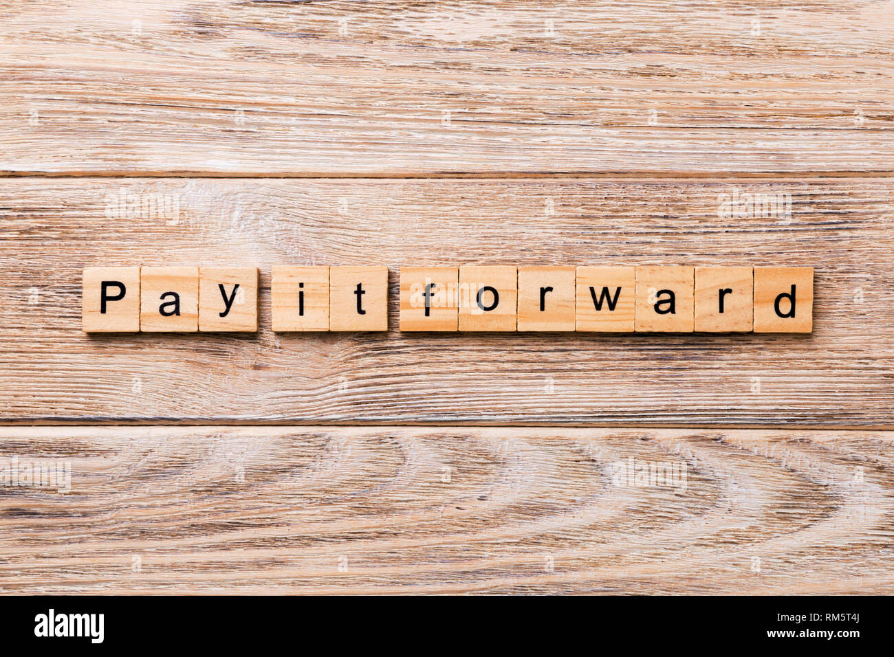Pay it forward hi-res stock photography and images - Alamy