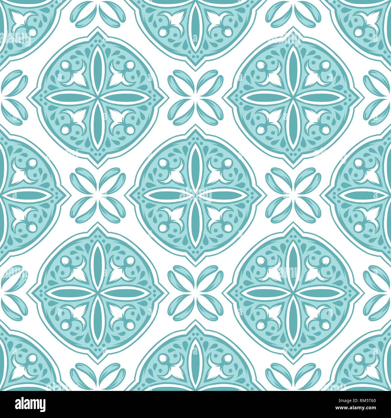 Portuguese azulejo ceramic tile pattern Stock Vector Image & Art - Alamy