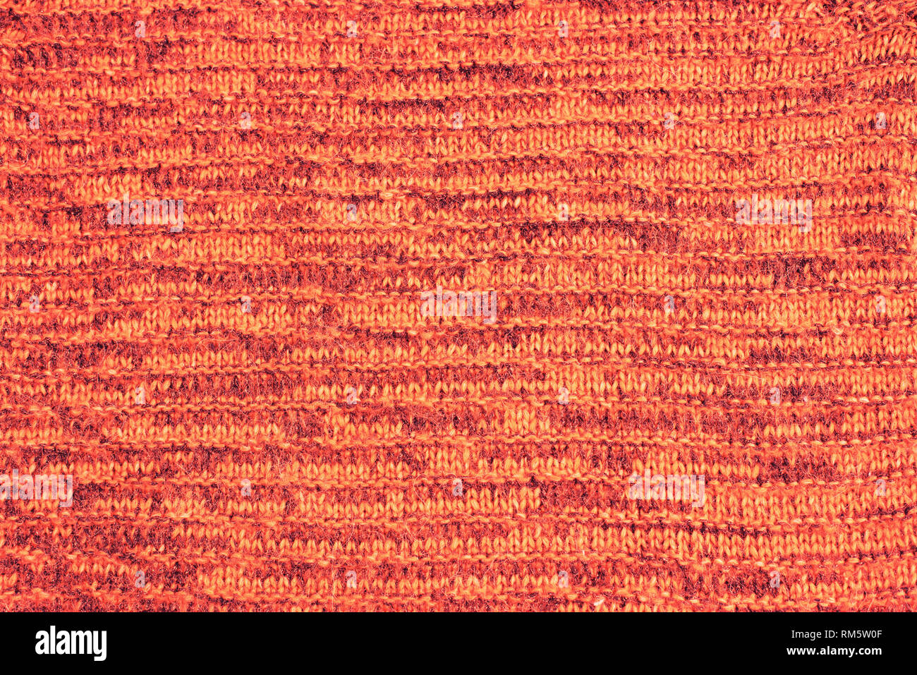 Knitted texture background orange . Abstract toned Stock Photo - Alamy