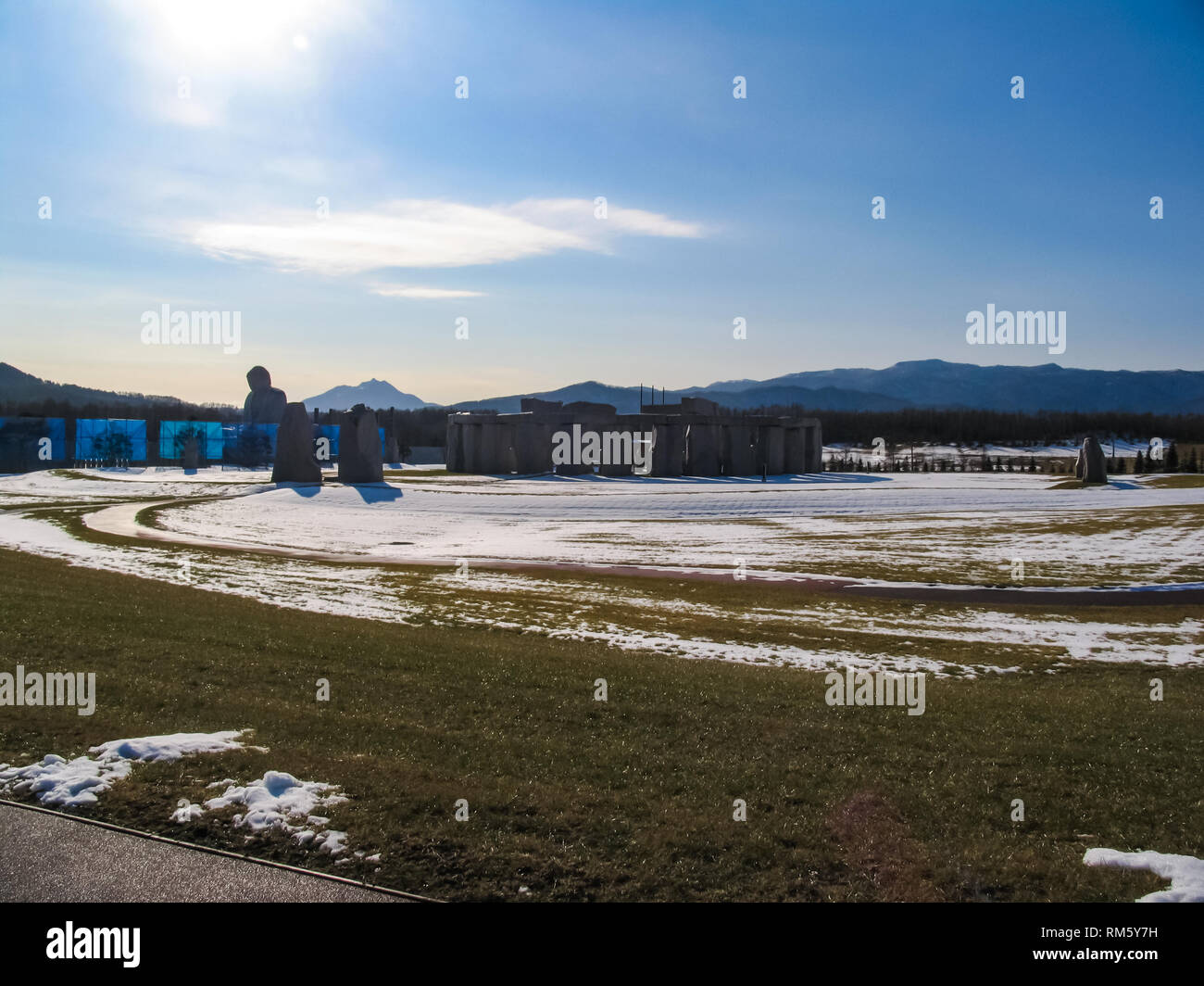 Marble Stonehenge High Resolution Stock Photography and Images - Alamy