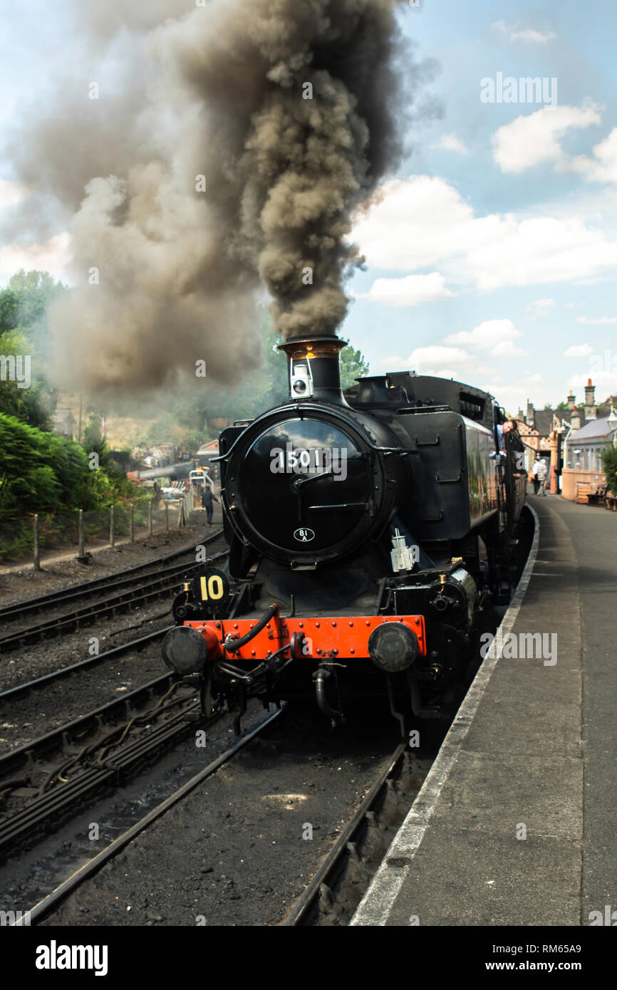 Old british railways steam locomotive hi-res stock photography and ...