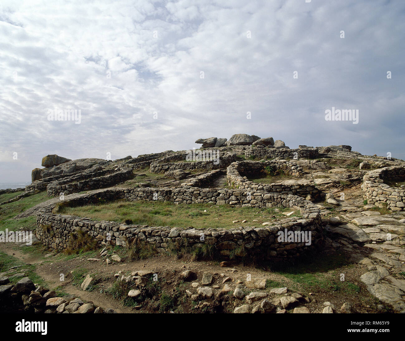 Spain. Celtic Period. Culture of the Castros. Castro of Baroña ...