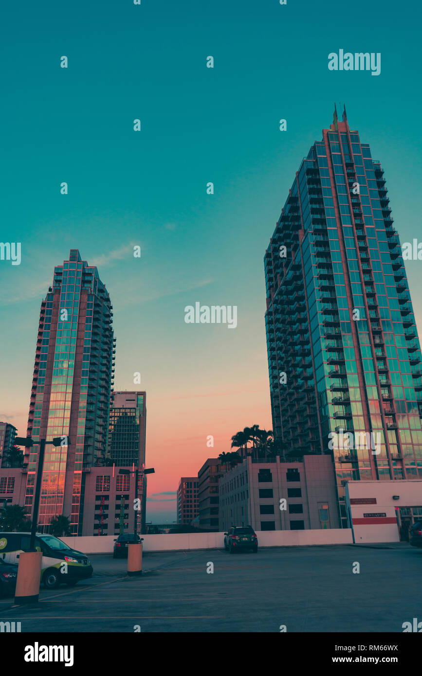 Downtown Tampa Buildings Stock Photo - Alamy