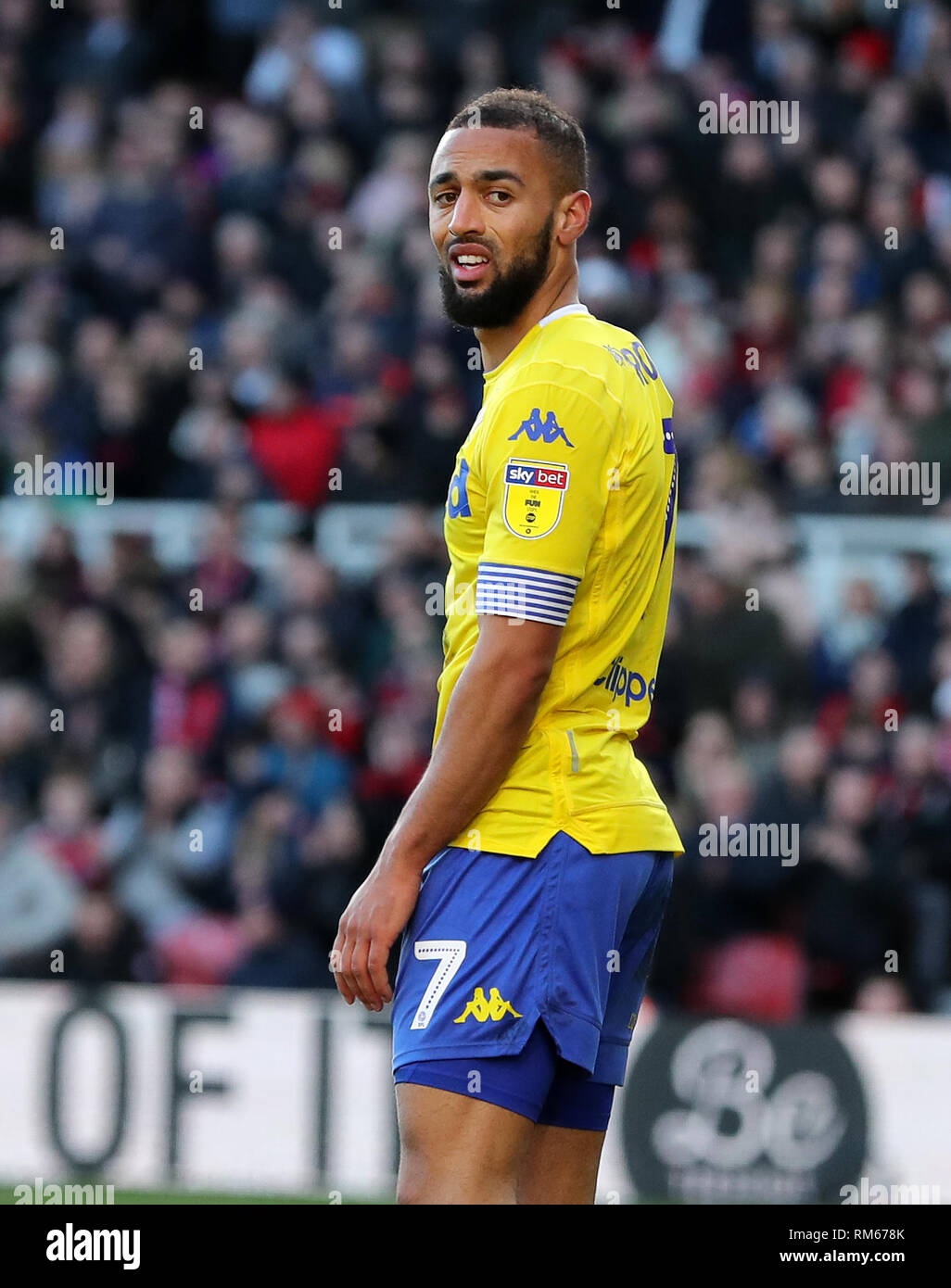 Kemar Roofe, Leeds United Stock Photo - Alamy