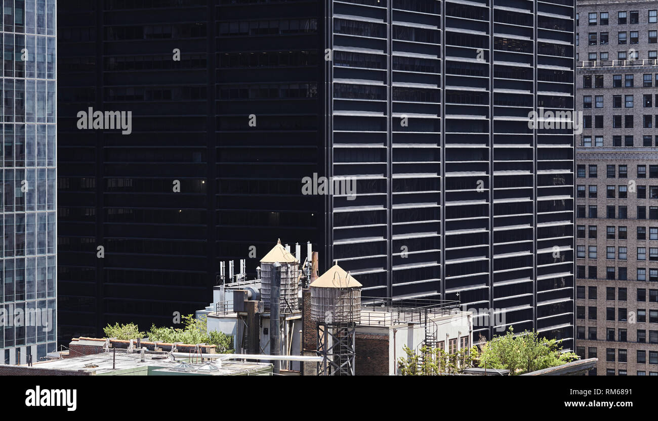 Rooftop water tank on roof hi-res stock photography and images - Alamy