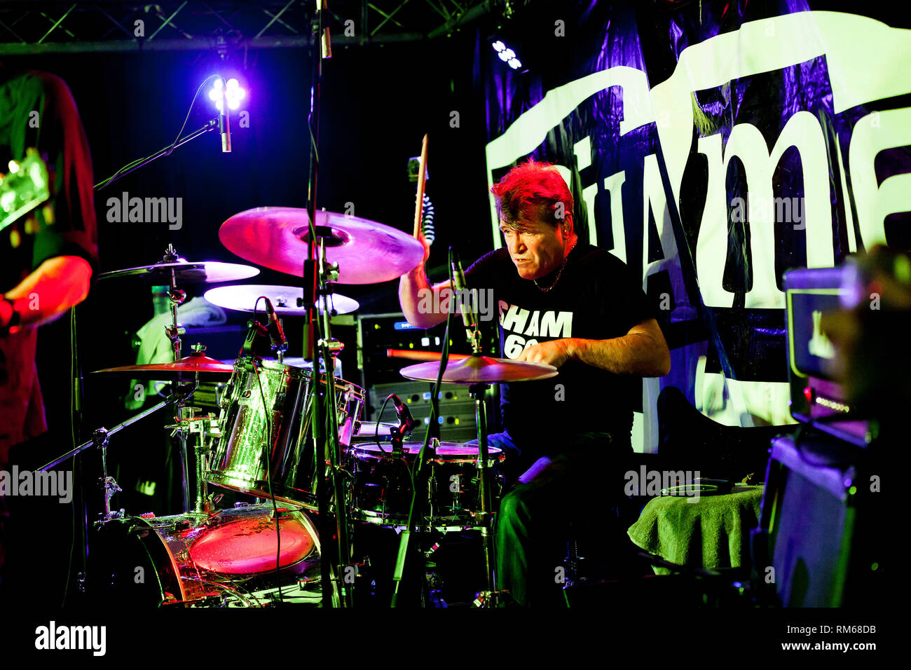 Jimmy Pursey Sham 69 Origional 1977 Line Up Bungalow Bar set Stock ...