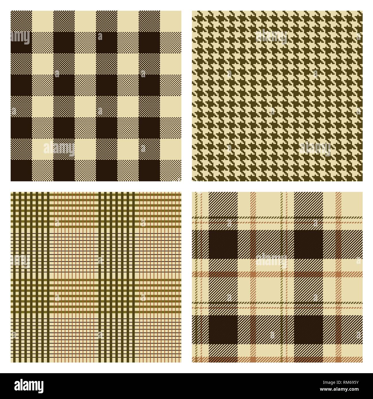 Vichy pattern Stock Vector Images - Alamy