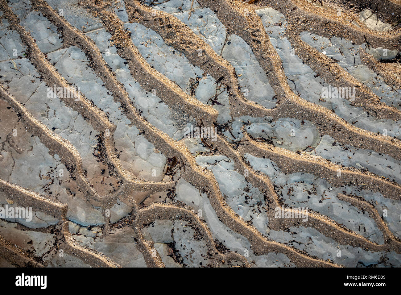 Sea sand patterns uk hi-res stock photography and images - Alamy