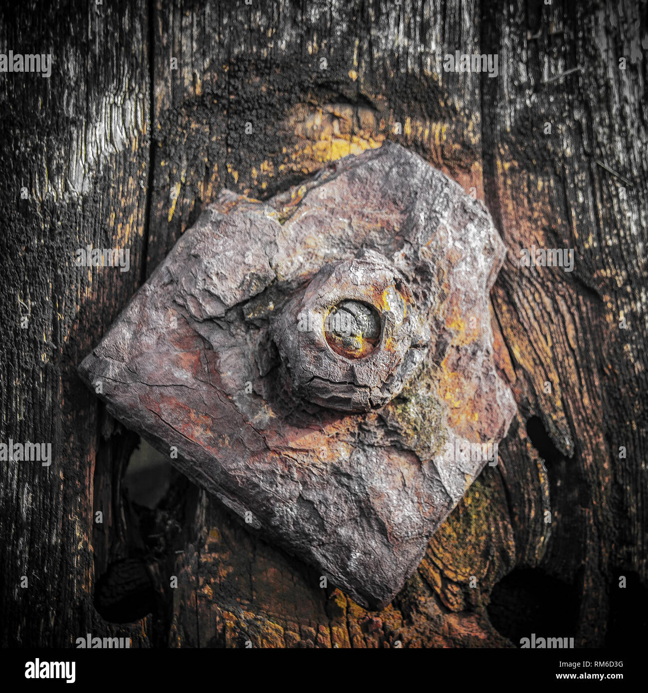 Old rusty bolts Stock Photo - Alamy