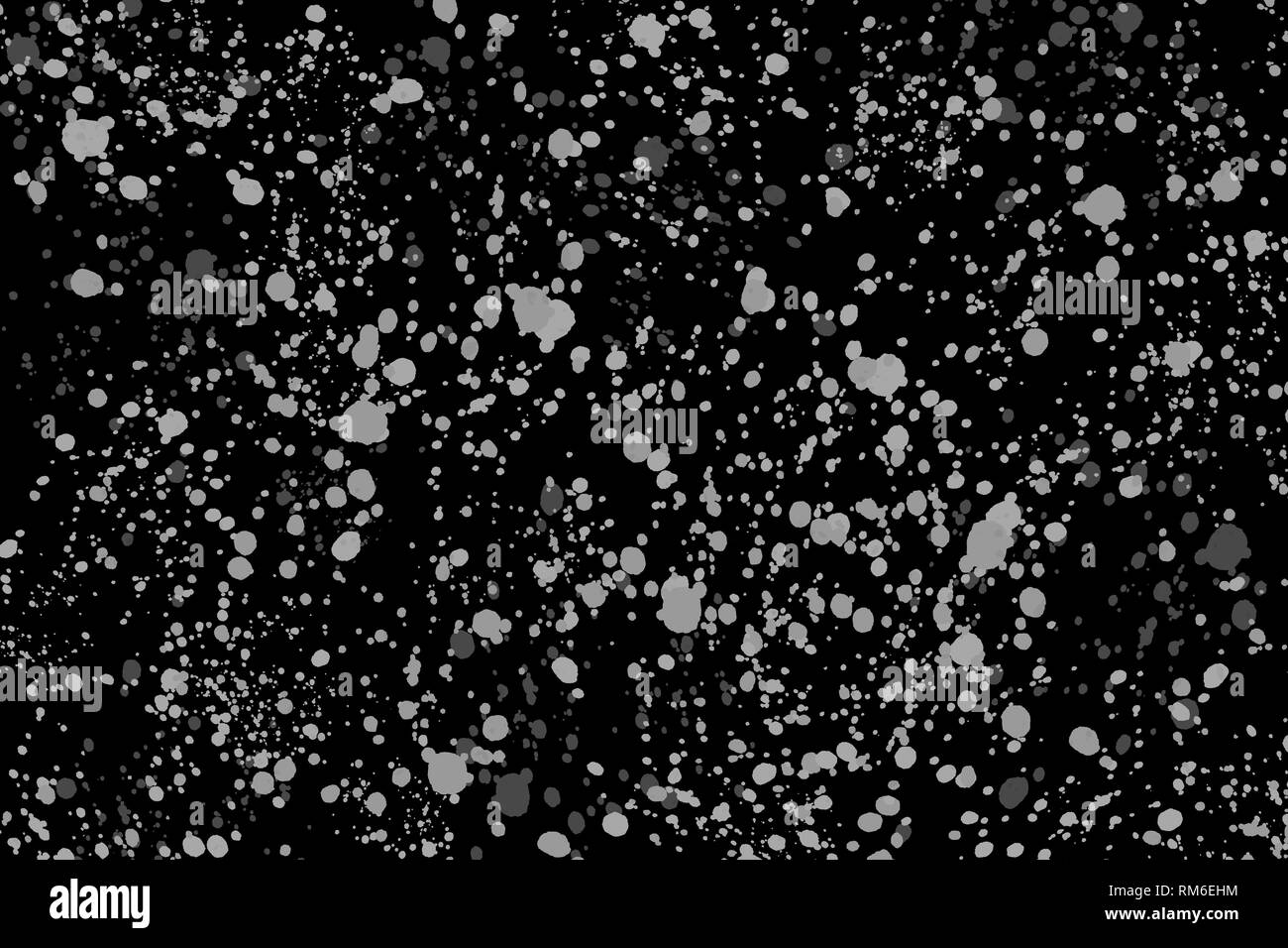 White Paint Splatter Texture