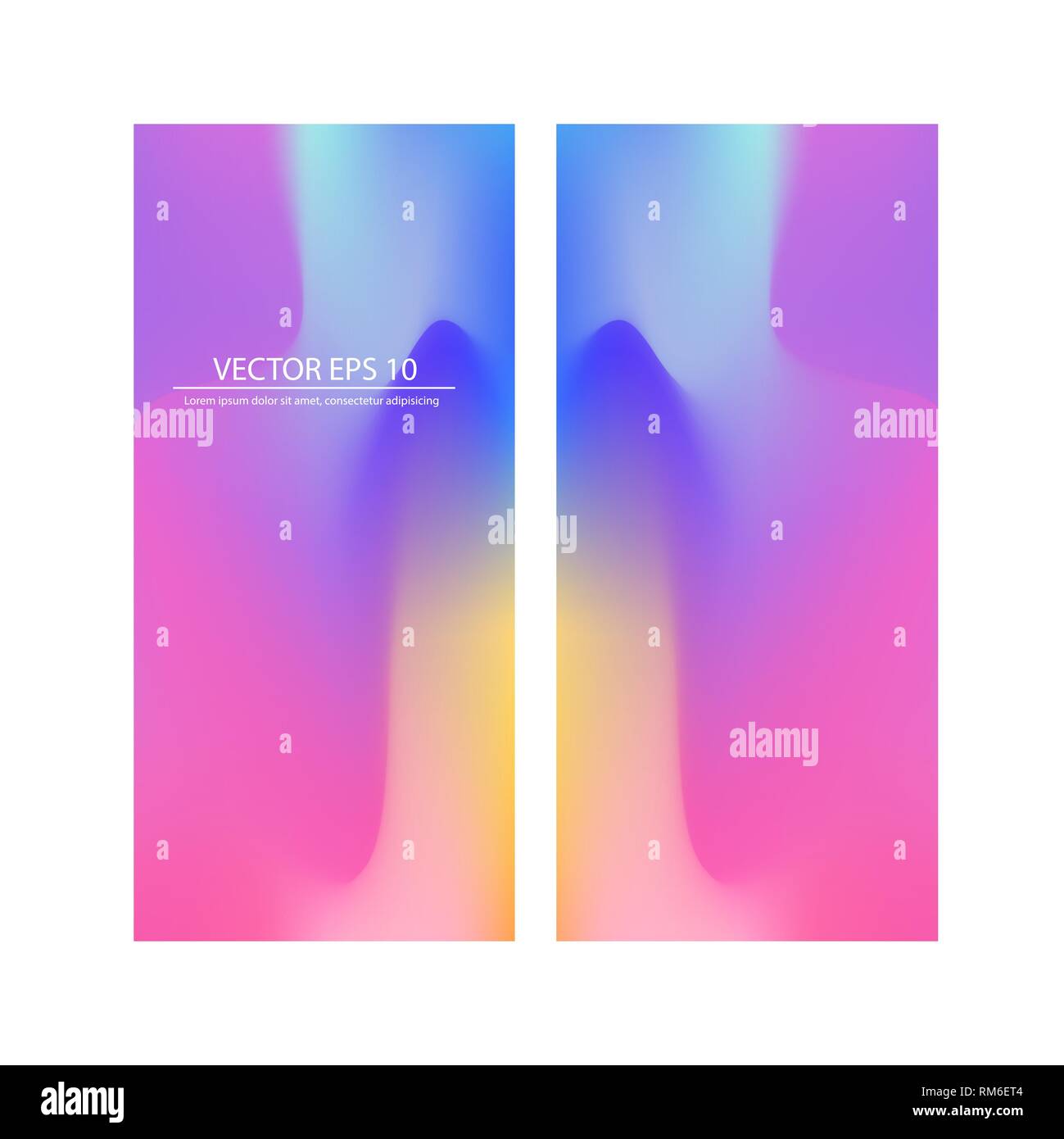 Flyer template header design. Abstract colorful liquid and fluid colors ...