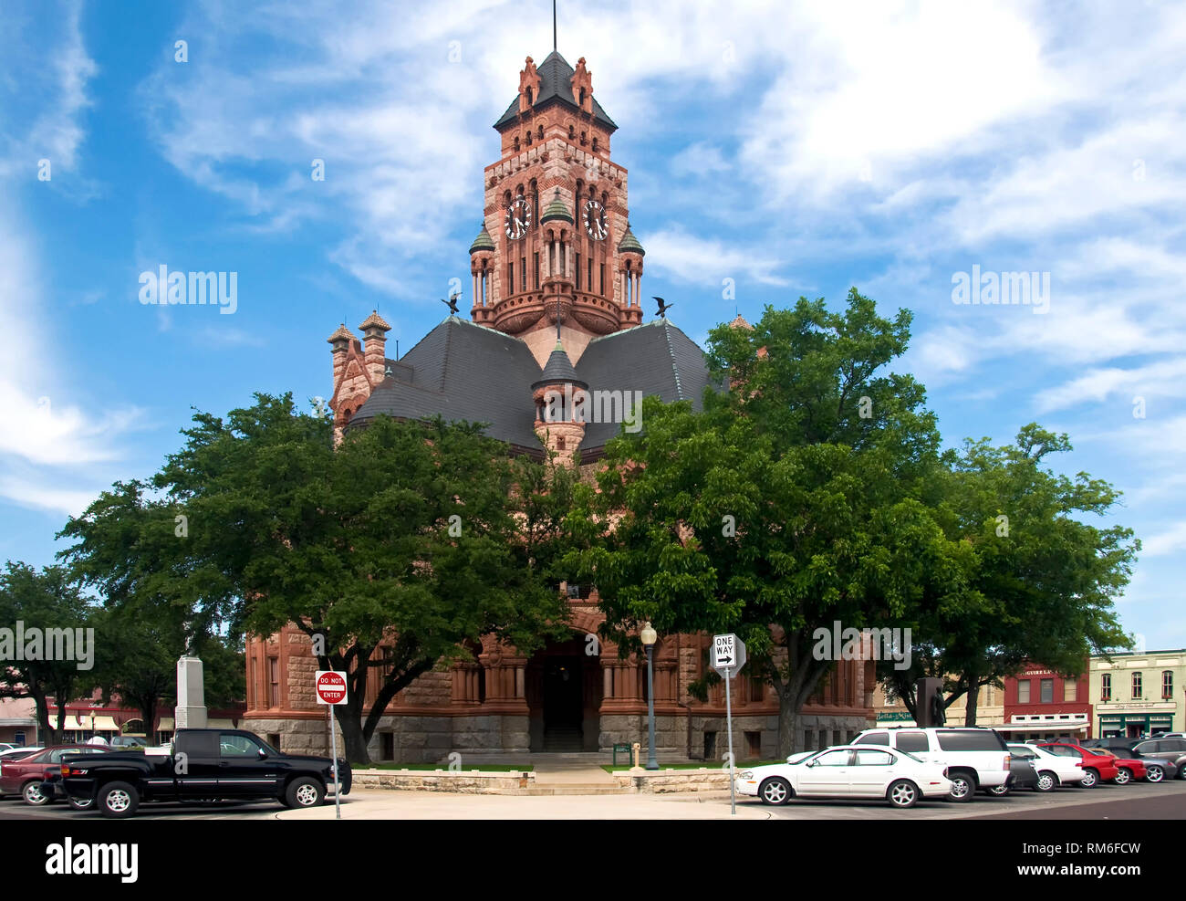 Ellis County Courthouse - Waxahachie, Texas Stock Photo - Alamy