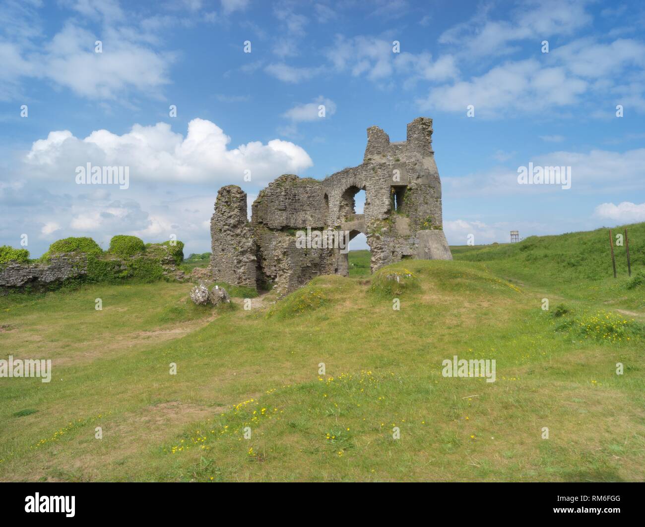 Pennard castle hi-res stock photography and images - Alamy
