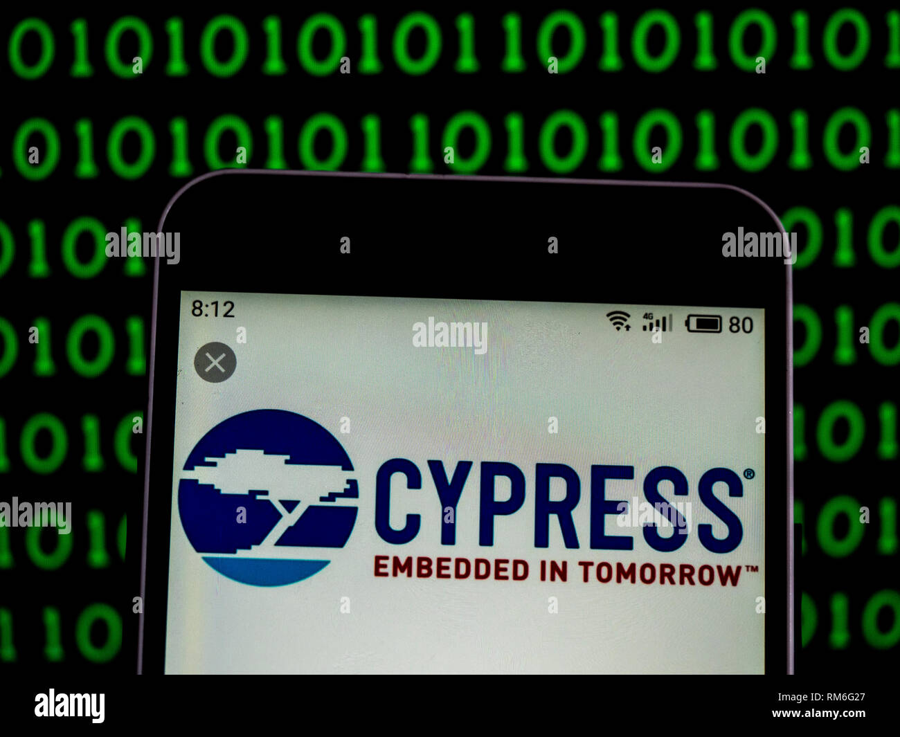 Cypress semiconductor logo hi-res stock photography and images - Alamy