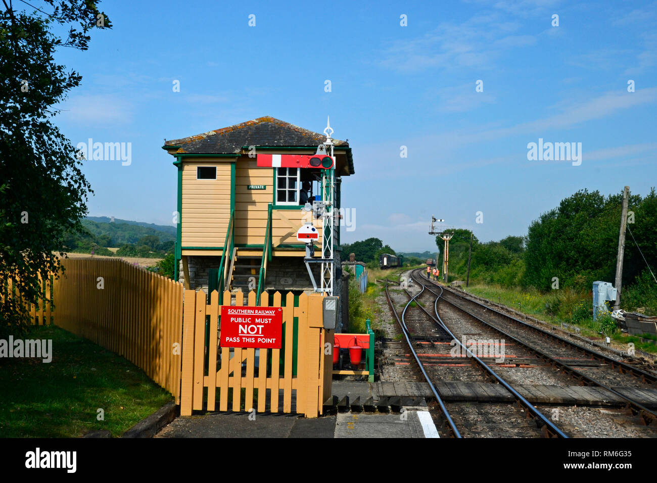 Signal box great britain hi-res stock photography and images - Alamy