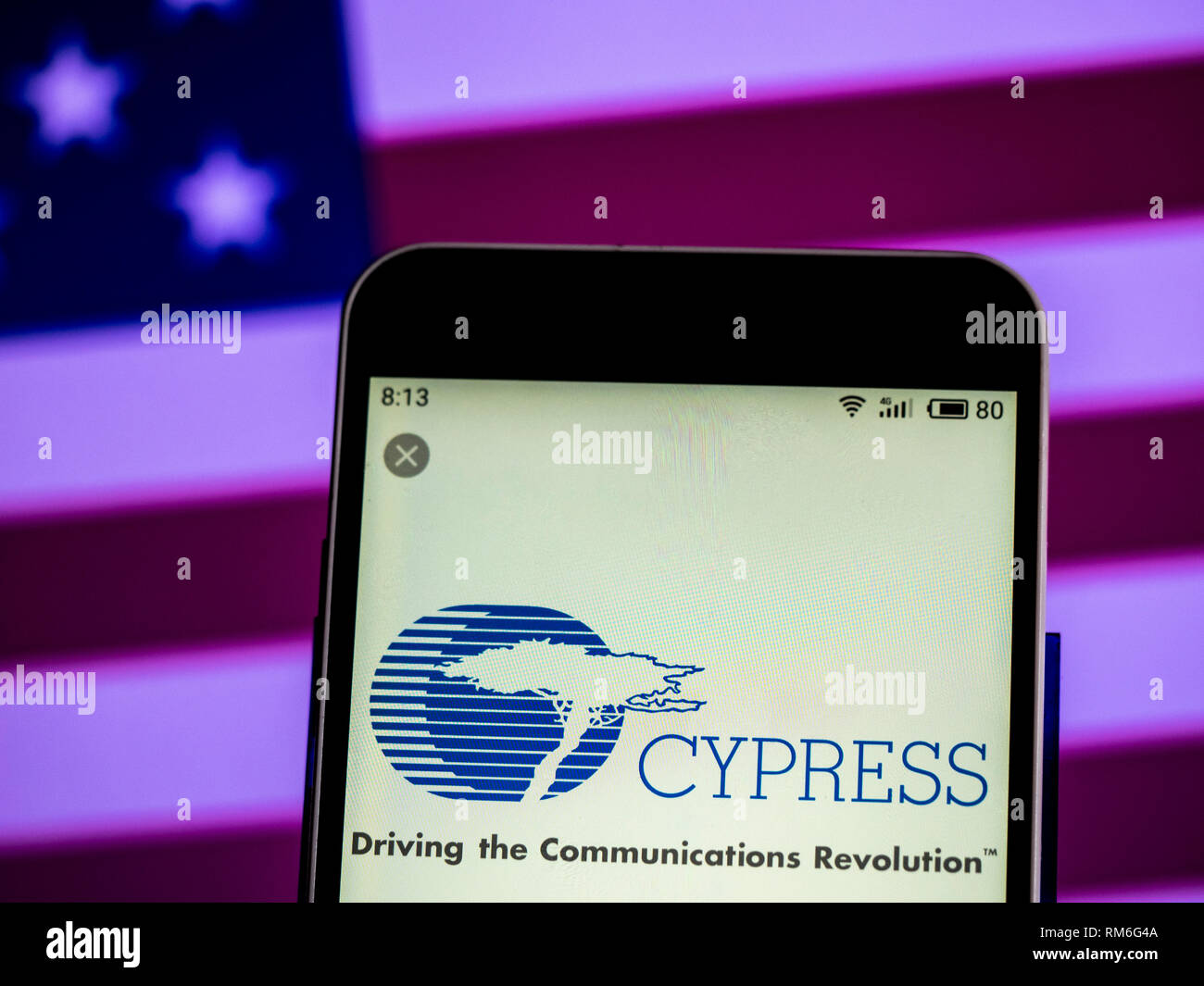 Cypress semiconductor logo hi-res stock photography and images - Alamy