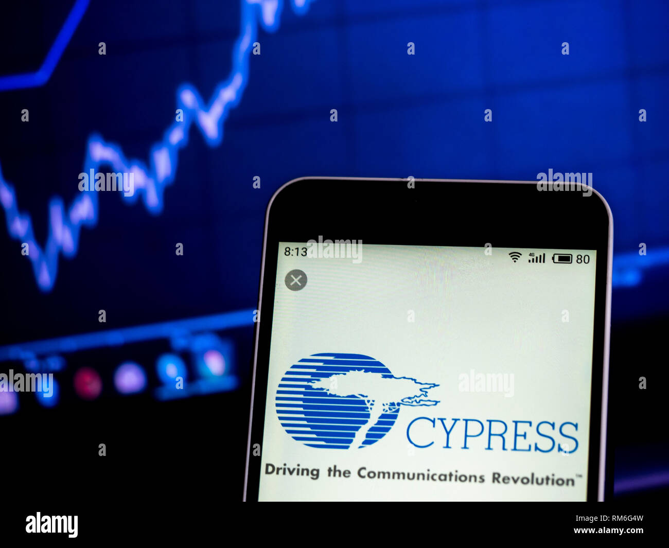 Cypress semiconductor logo hi-res stock photography and images - Alamy