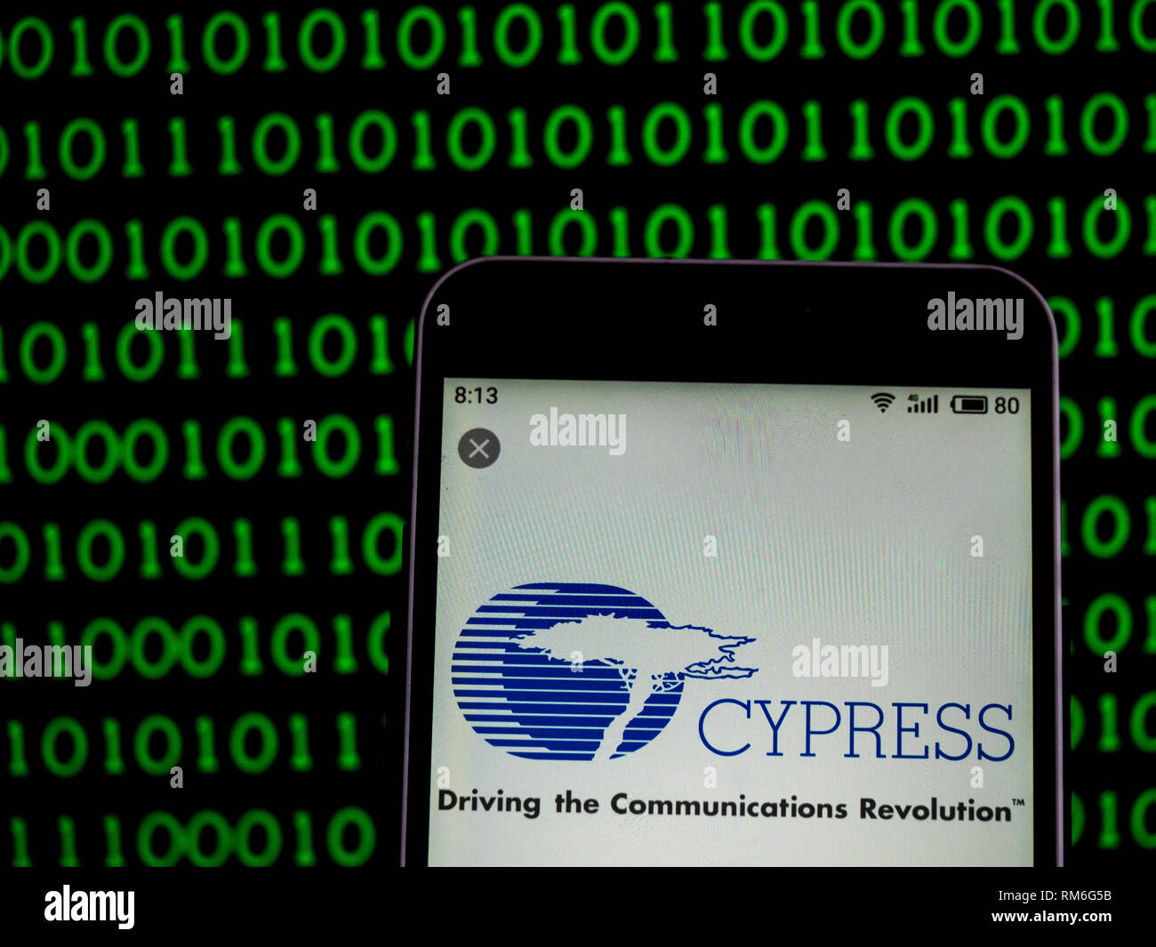 Cypress semiconductor logo hi-res stock photography and images - Alamy