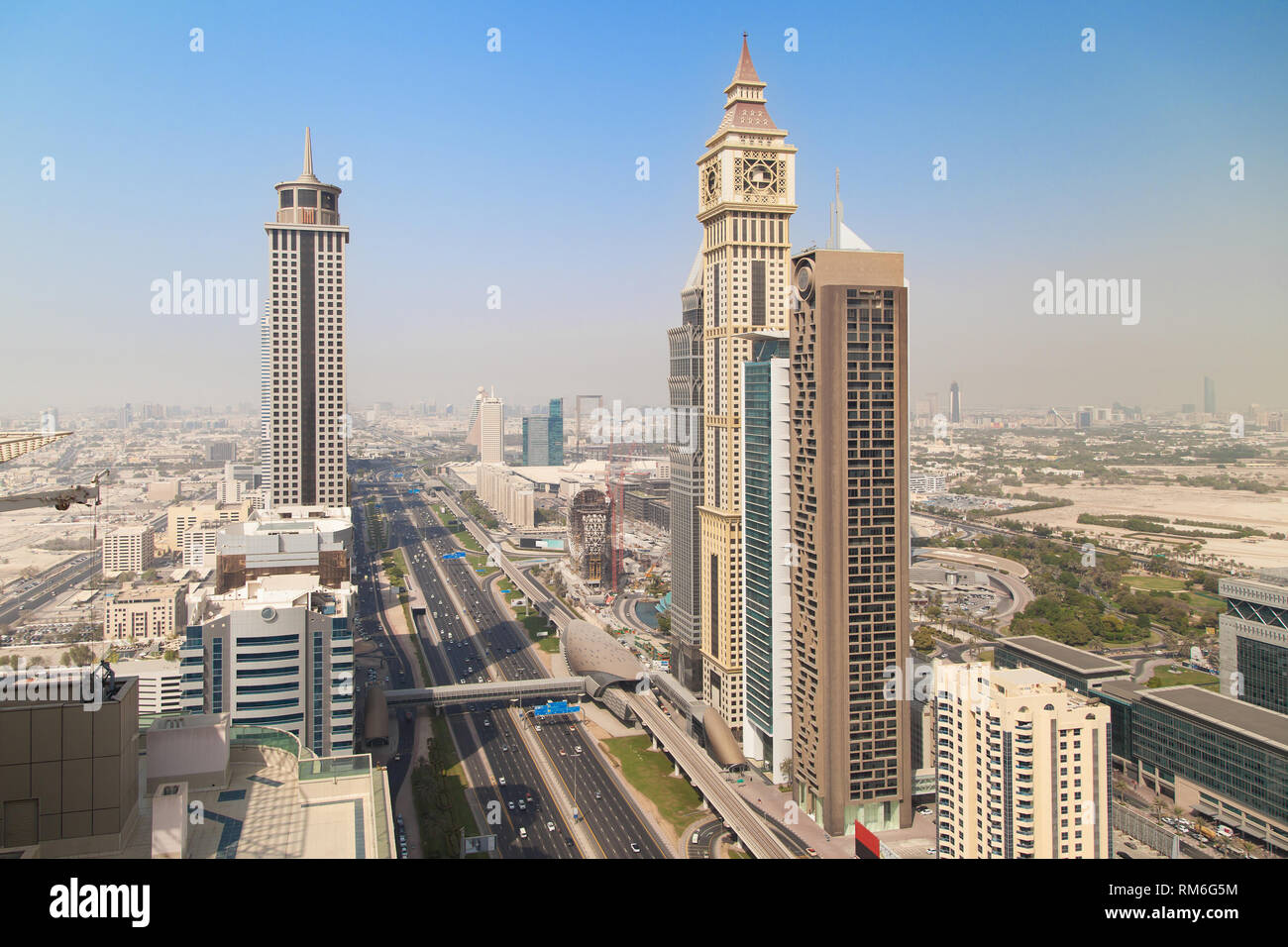 Emirates towers modern skyscrapers hi-res stock photography and images ...