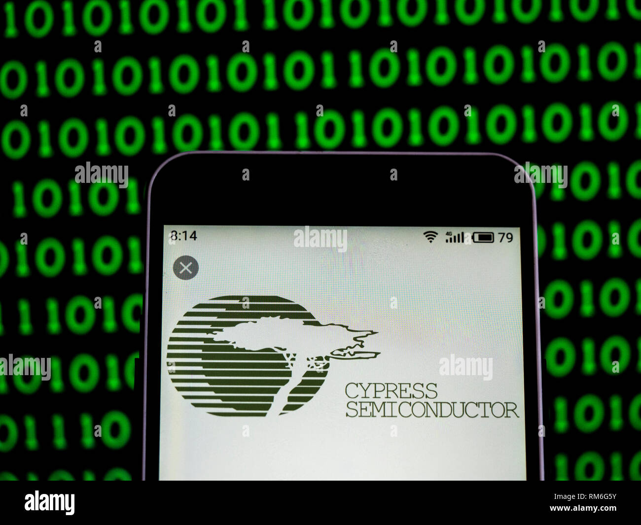 Cypress semiconductor logo hi-res stock photography and images - Alamy