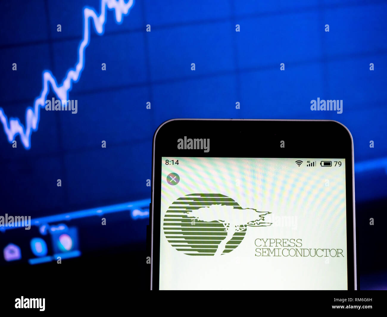 Cypress semiconductor logo hi-res stock photography and images - Alamy