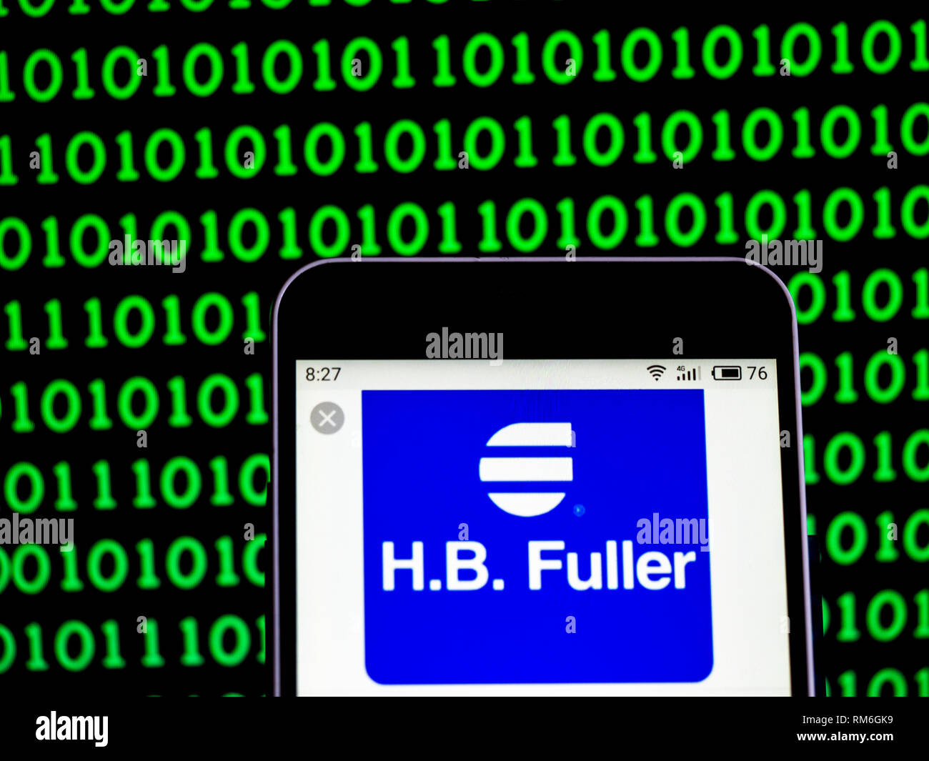 H.B. Fuller Company logo seen displayed on smart phone Stock Photo - Alamy