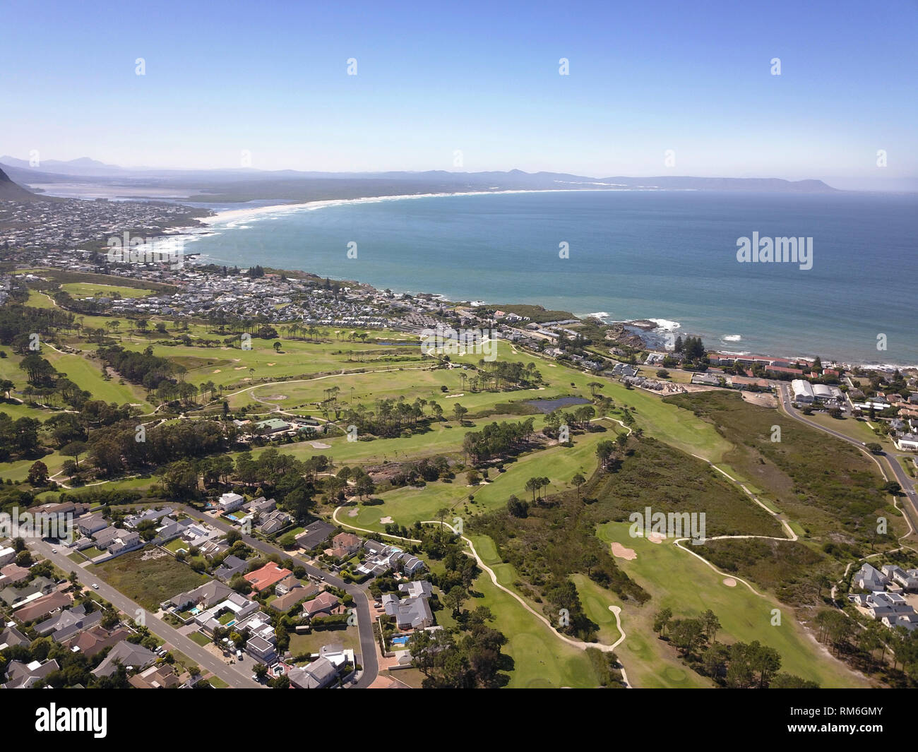 Hermanus south africa coastline hi-res stock photography and images - Alamy