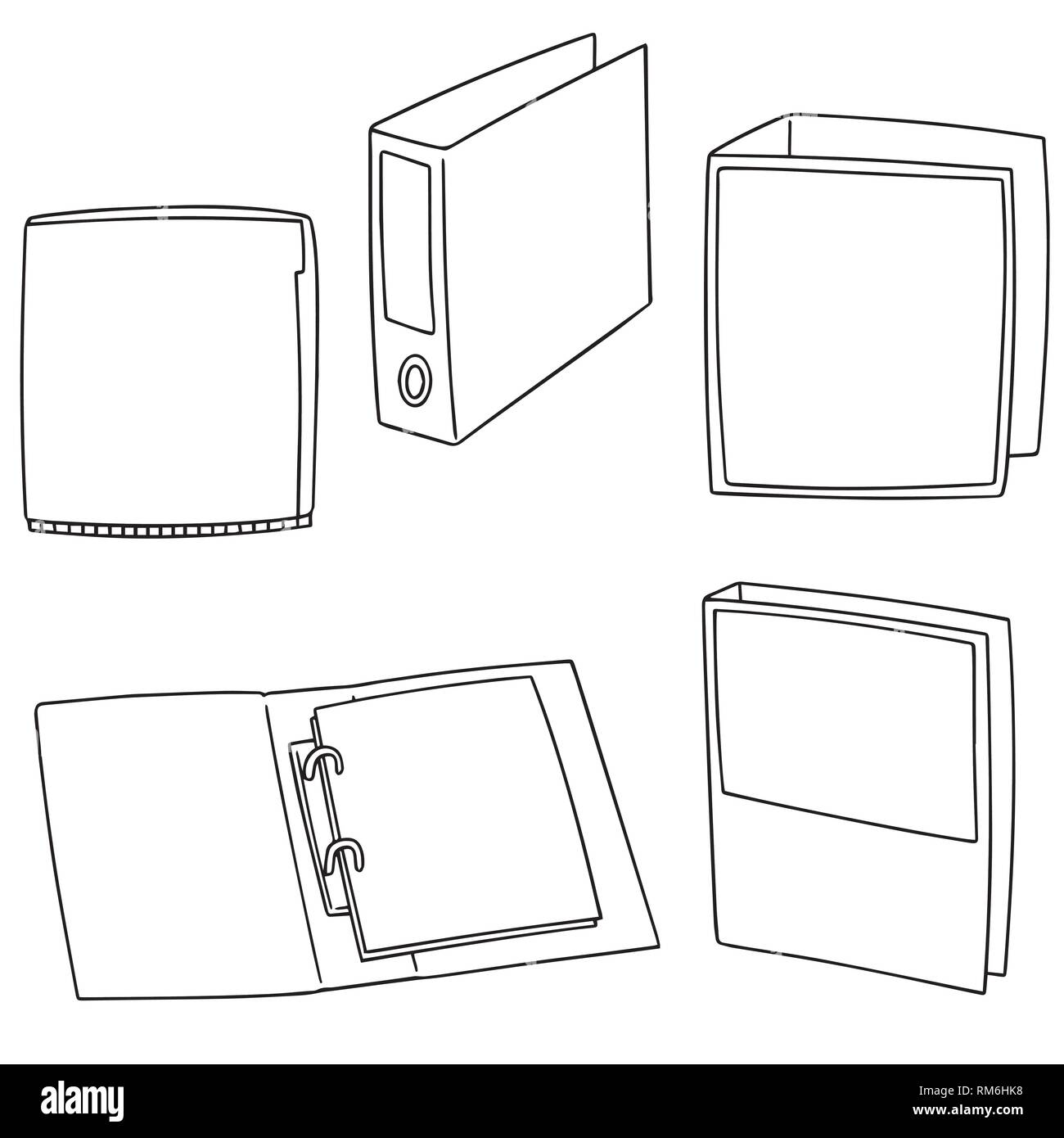 File folder cartoon Black and White Stock Photos & Images - Alamy