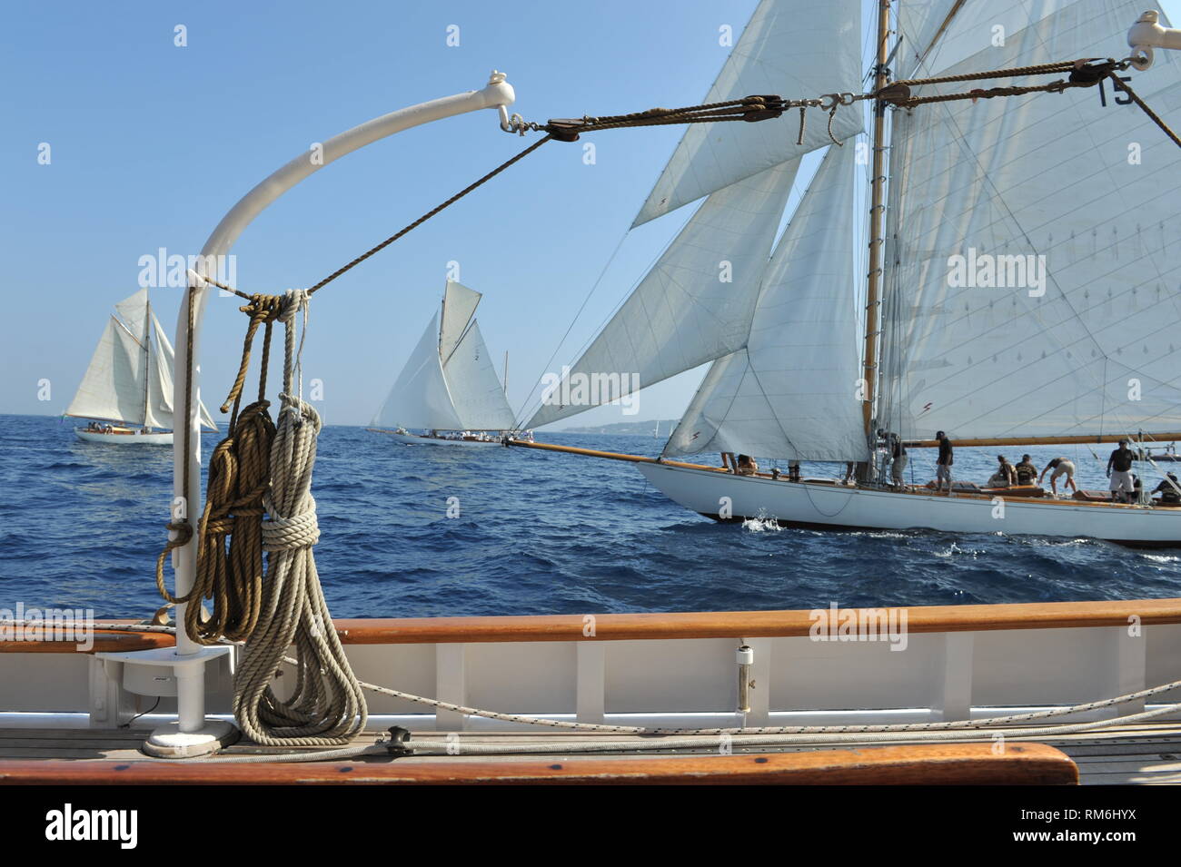 Classic yacht med circuit hi-res stock photography and images - Alamy