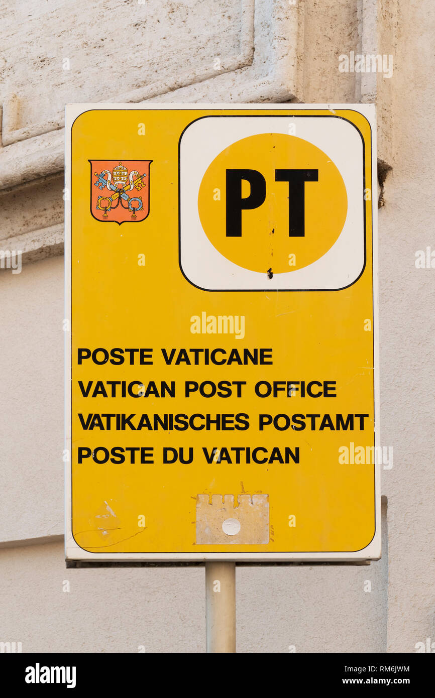Poste vaticane hi-res stock photography and images - Alamy