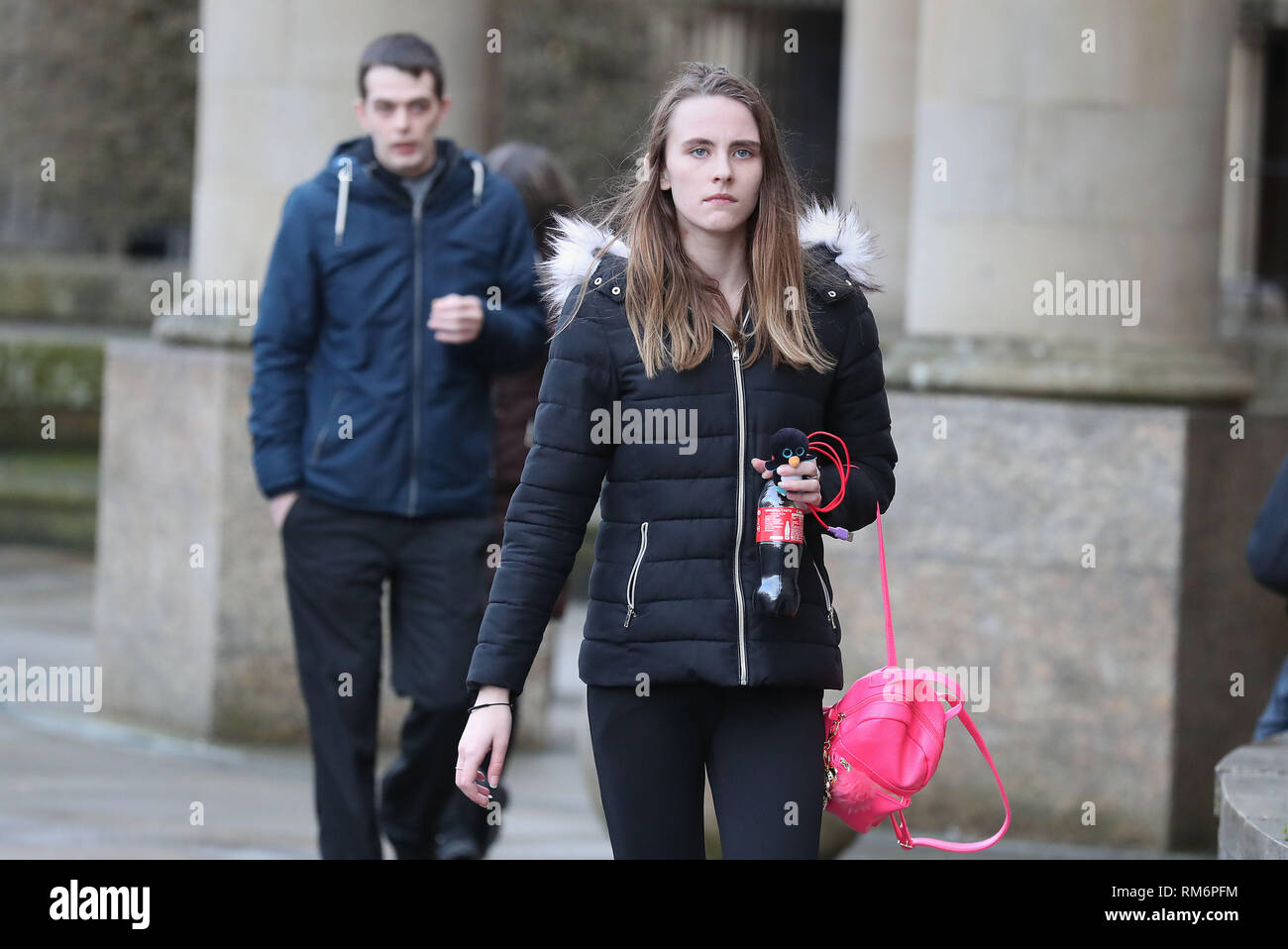 Toni McLachlan partner of Robert MacPhail (behind), father of Alesha ...