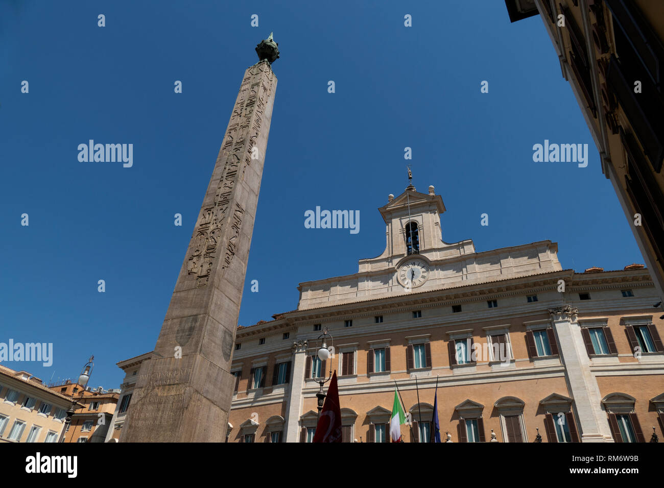 Obelisk of Montecitorio, Obelisco di Montecitorio, also known as Solare ...